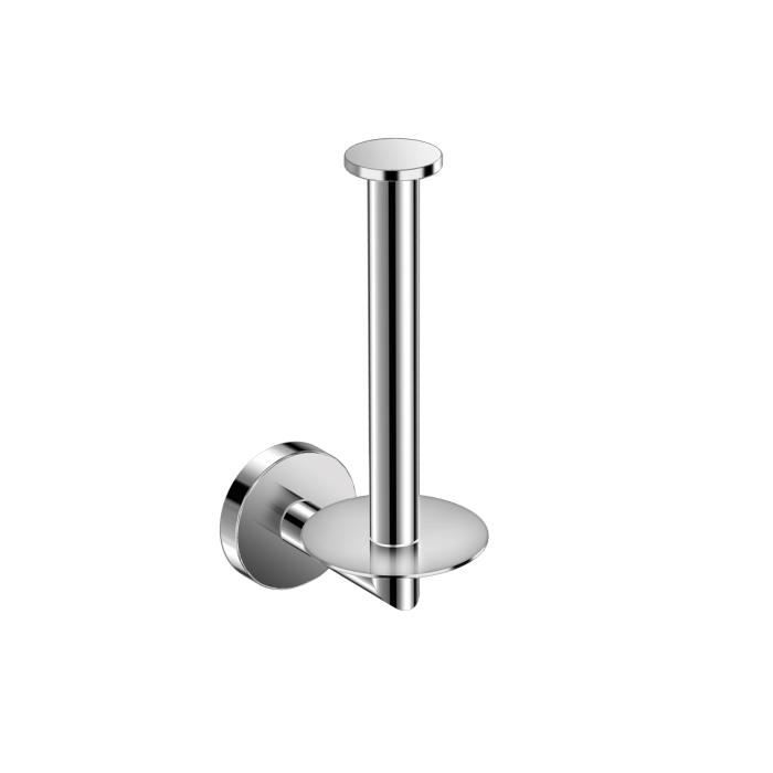 Porte rouleau WC - COSMIC - Modèle Vertical - Métal - Fini Chrome - 10 ...