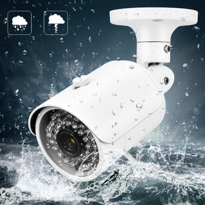 Capteur Hd Caméra 4-En-1 De Sécurité Extérieure Hd Étanche Ahd/Tvi/Cvi ...