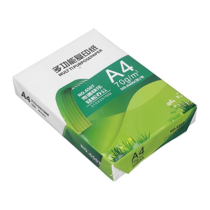 EJ.life papier d'imprimante Papier de Copie A4 500 Feuilles, Pâte de ...