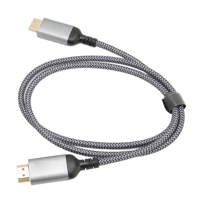 Cordon d'interface multimédia HD Câble Ultra HD 4K, interface ...