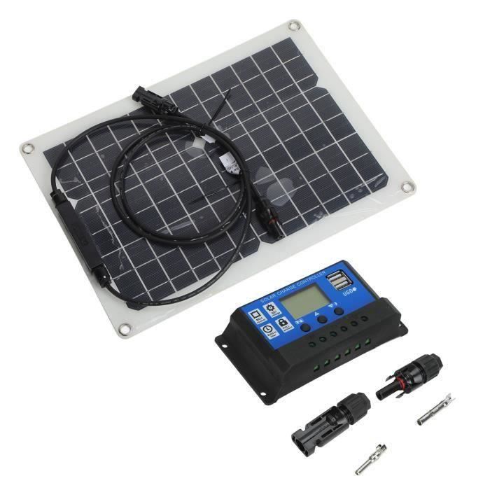 Panneau solaire portable Kit de panneau solaire portatif de panneau solaire monocristallin de ...