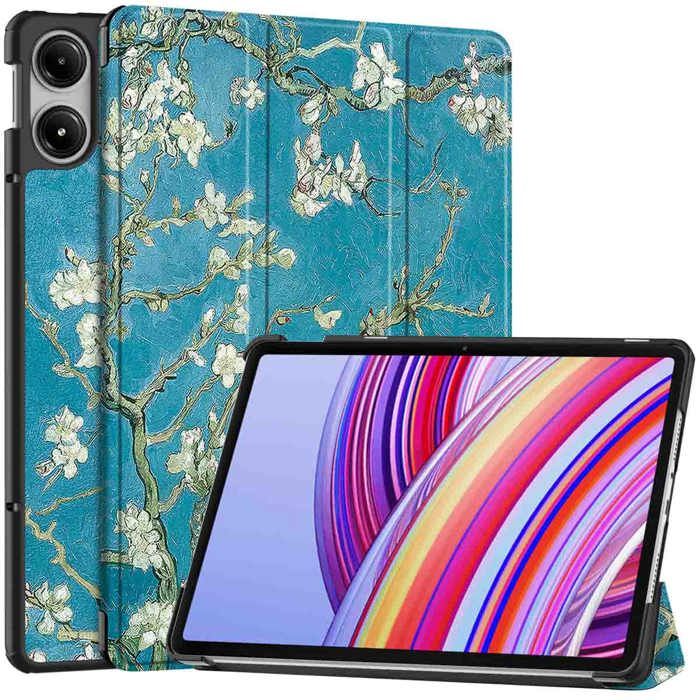 Coque tablette Design Trifold Xiaomi Redmi Pad Pro / POCO Pad Plante ...