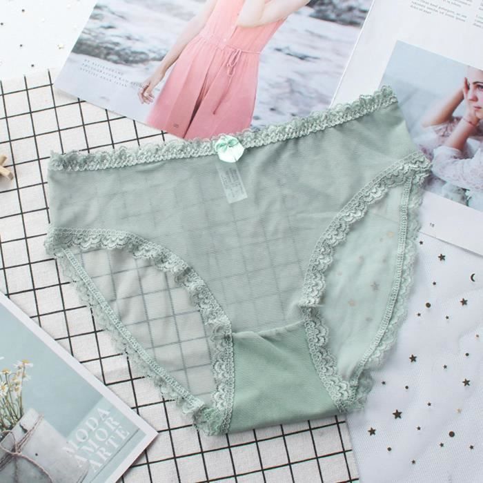 String Tanga pour Femme de extensibles doux respirants en dentelle sexy ...