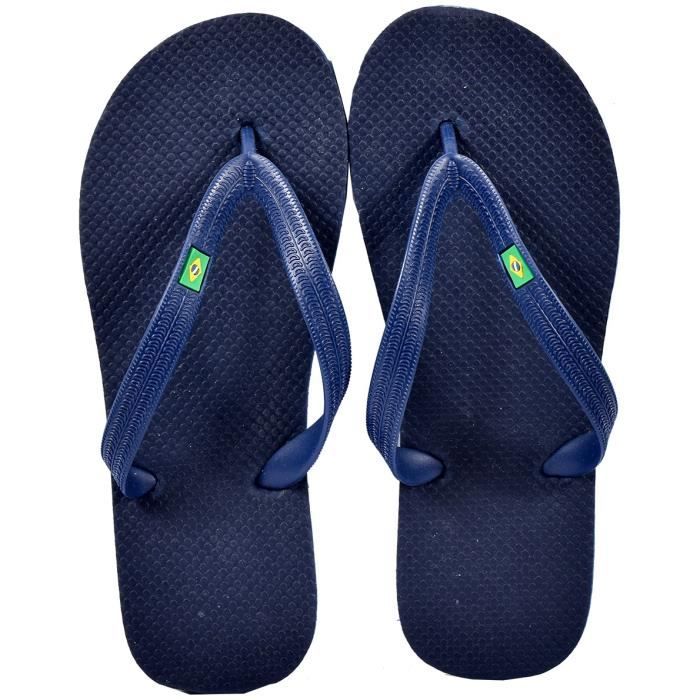Tongs Femme - Ozabi - D7562 Marine - Confortables et résistantes à l ...