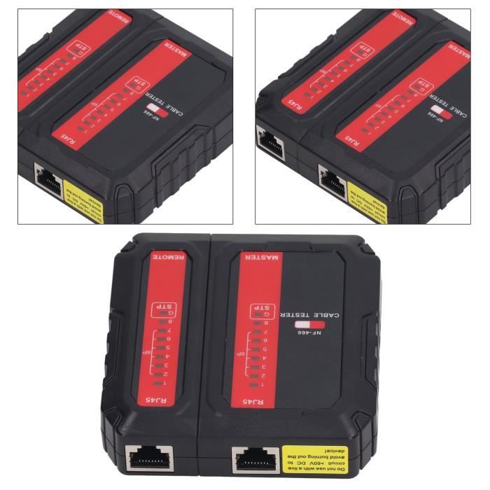CHE Testeur de câble réseau NOYAFA testeur de fil Ethernet automatique ...