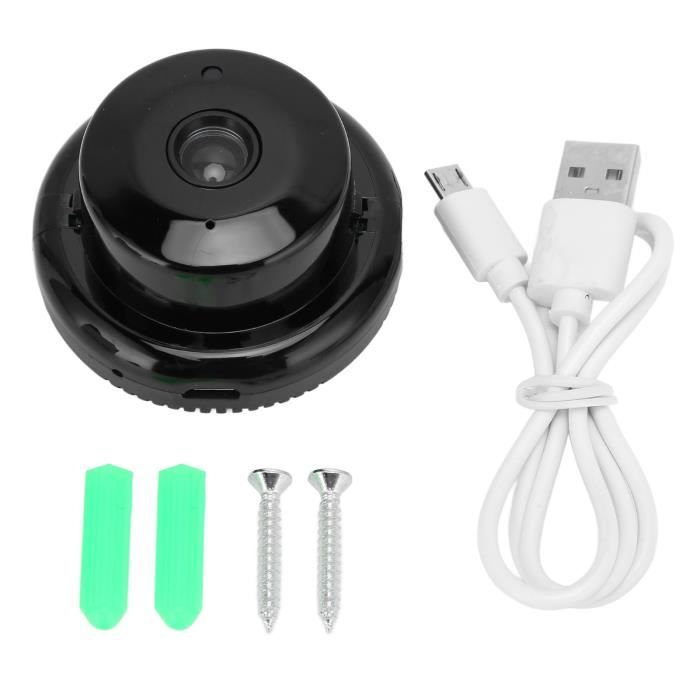 Qiilu Mini caméra HD Mini caméra IP WiFi 1080P HD détection de ...