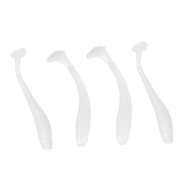 Qiilu Appâts de pêche 50 pièces 5cm leurres de pêche en plastique ...