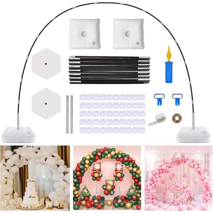 Kit D'Arche De Ballons Réutilisable, 3M Arche De Ballon, Support Arche ...