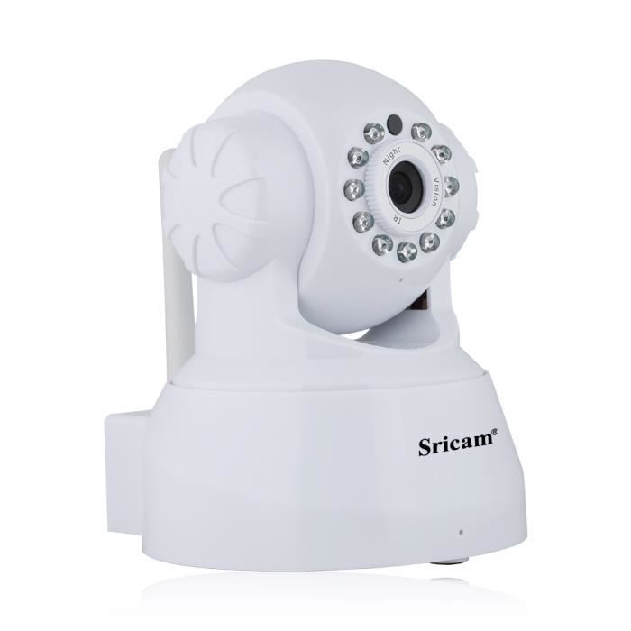 Sricam caméra de sécurité 720P Caméra IR WiFi H.264 extérieur Sécurité ...
