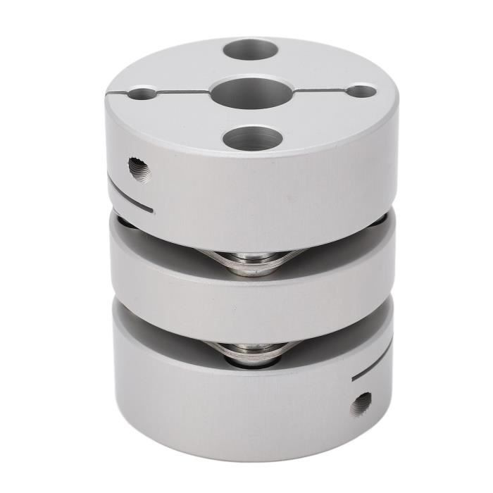 Tbest coupleur d'arbre Accouplement à double diaphragme en alliage d ...