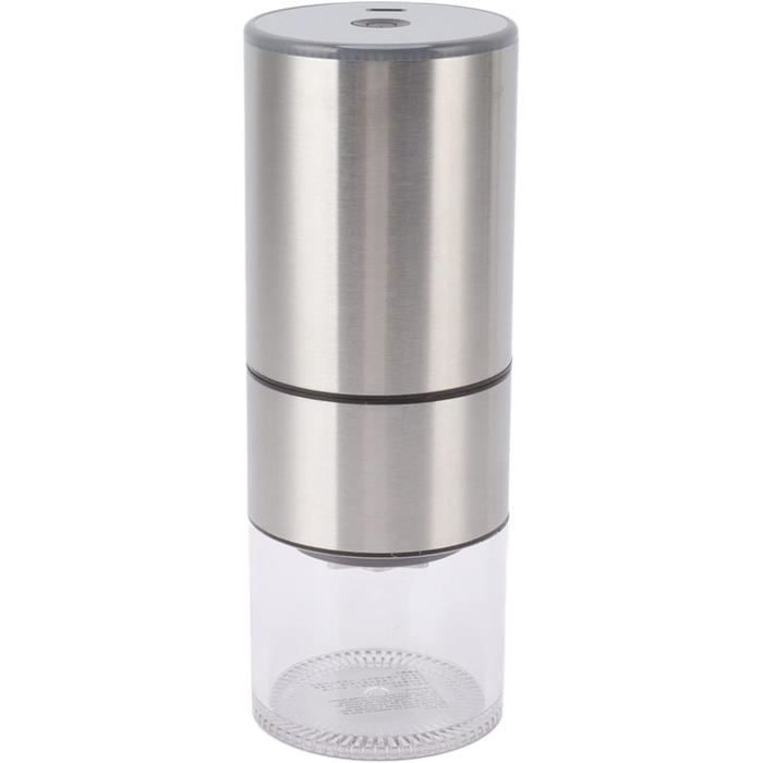 Moulin À Café Électrique Rechargeable Fil En 1 Clic Avec Noyau En Acier Inoxydable 110 Ml Pour ...