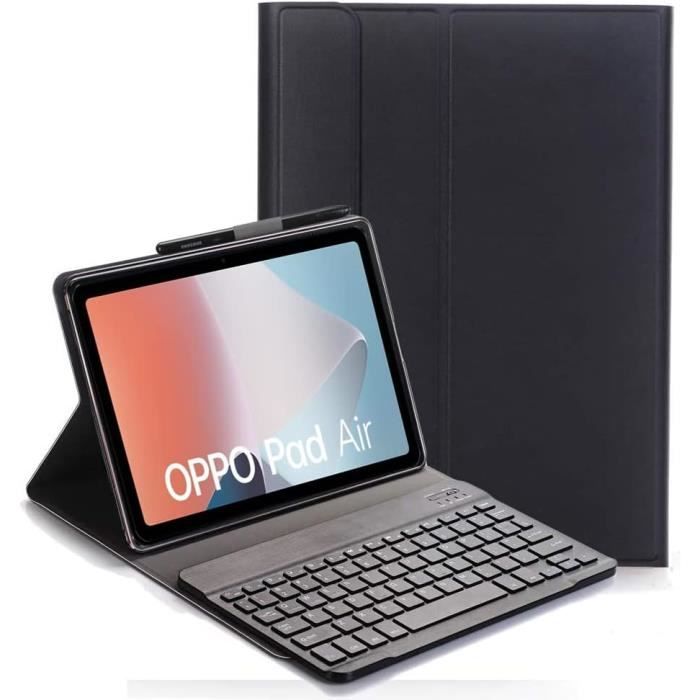 Clavier Étui Pour Oppo Pad Air, Azerty Slim Pu Housse Détachable ...
