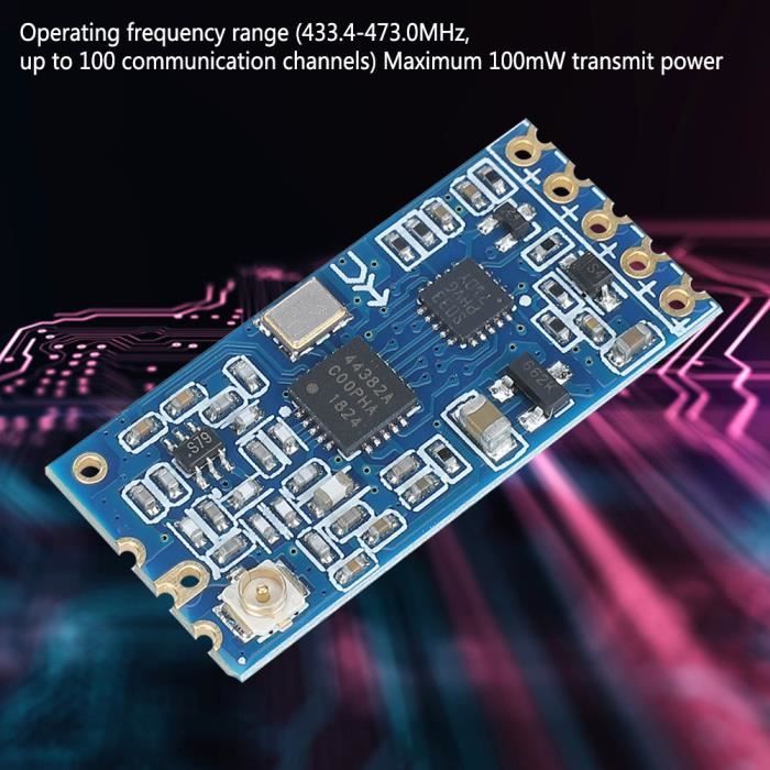 Module de port série sans fil - VBESTLIFE - HC-12 - 1 km de portée ...