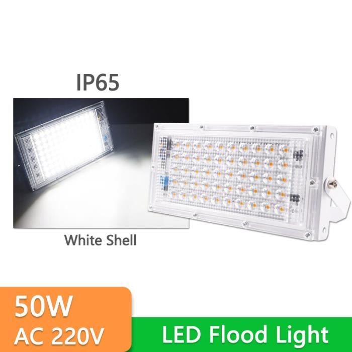 PROJECTEUR EXTERIEUR,50W FloodLight WH-Warm White--Projecteur Led ...