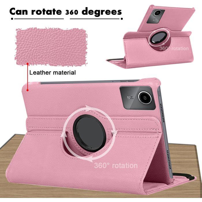 Étui Rotatif pour Lenovo Tab M11 (11 Pouce) Tablette Housse de ...
