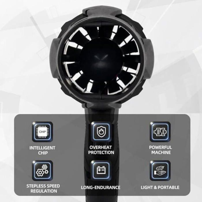 Sèche-cheveux sans fil - KCVV - Turbojet - 24 V - Aspirateur à ...