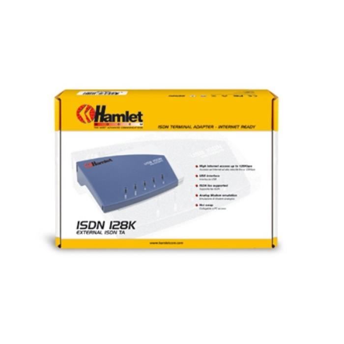 MODEM HAMLET ISDN 128K - Cdiscount Informatique