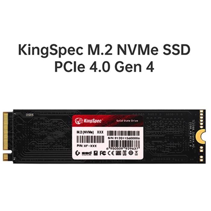 SSD M.2 NVME 2280 PCle Gen 4x4 - KINGSPEC - XF-1TB - 3D TLC - 550 Mo/s ...