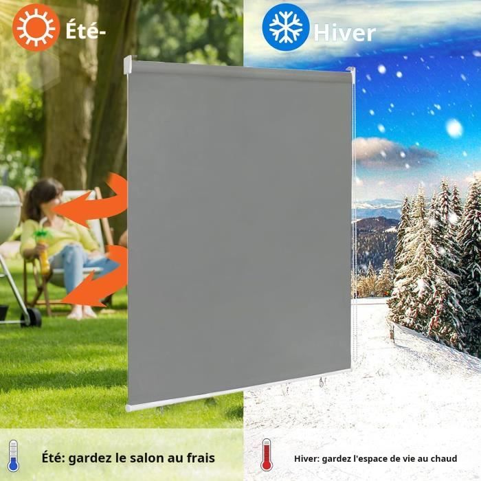 Store extérieur vertical - LZQ - 100 x 240 cm - Imperméable ...
