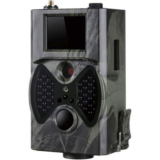 HC300M Caméra de chasse HD LED 940NM Scoutisme GPRS MMS Sentier infrarouge numérique GSM IR LED ...