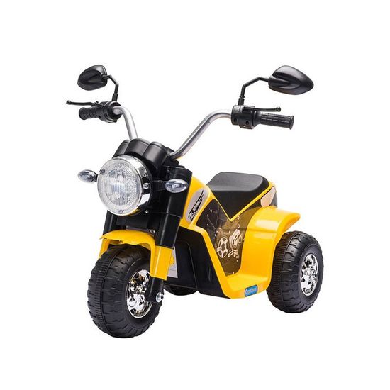 Moto électrique chopper DRAKE jaune - Cdiscount Auto