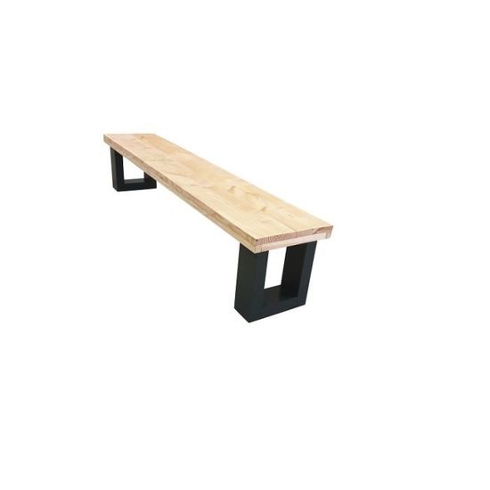 Banc de jardin New England Douglas 180Lx40Hx38D cm avec base en épicéa ...