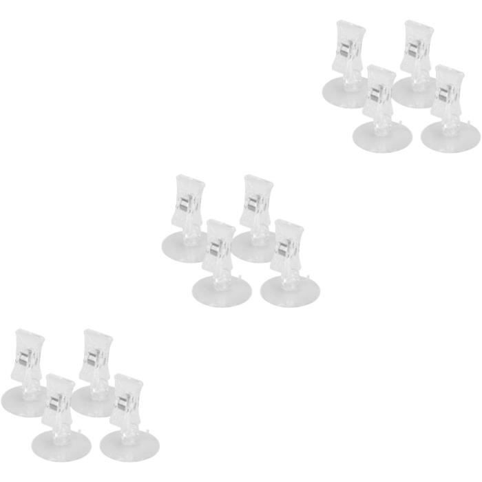 12 Pcs Réfrigérateur En Plastique Air Poisson Support Tubes Poissons ...