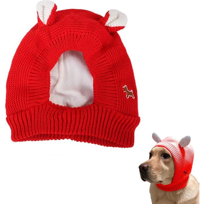 Coussin hiver pour chien Pompon en tricot En coton Taille libre Avec ...