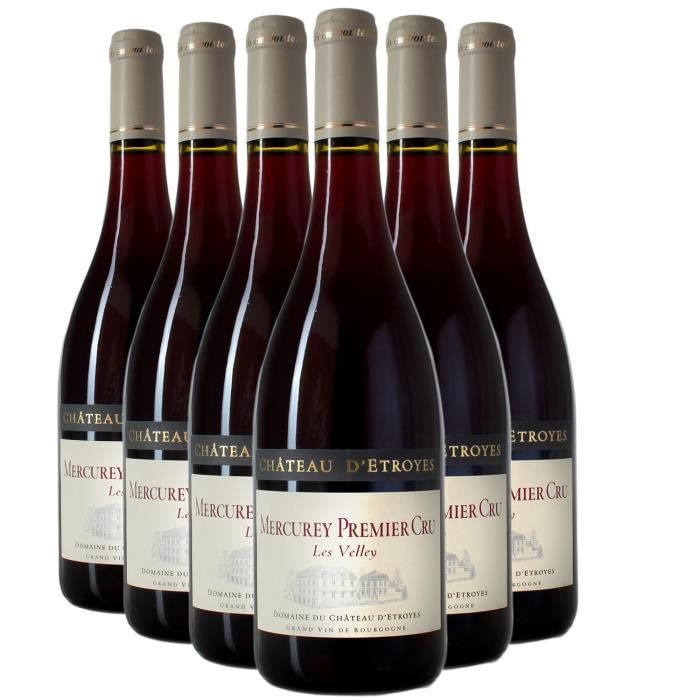 Mercurey 1er Cru Les Velley Rouge 2021 - Lot de 6x75cl - Château d ...