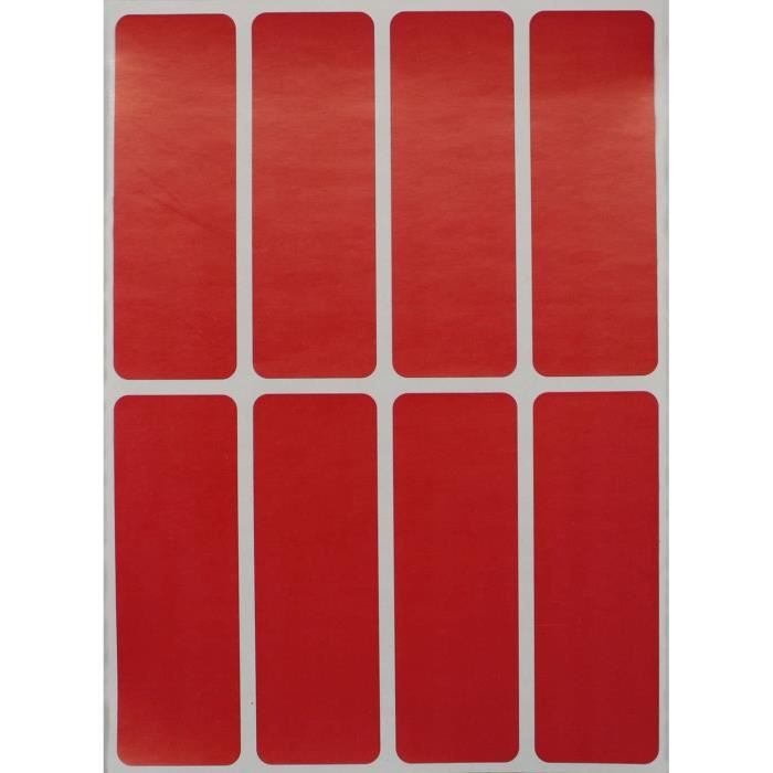 Royal Green Gommettes Étiquettes Autocollantes Rectangulaires ...