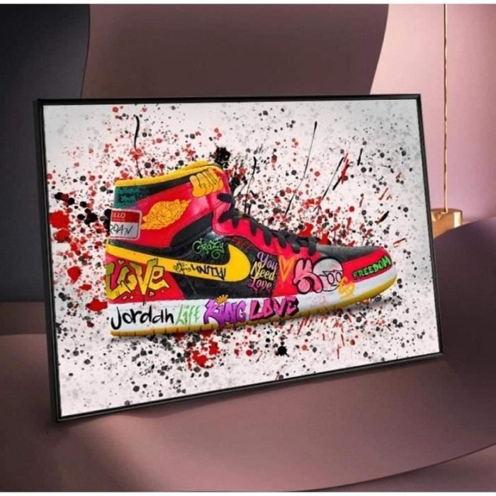 Arts Décoratifs Posters Moderne Pop Street Art Abstrait Chaussures De ...