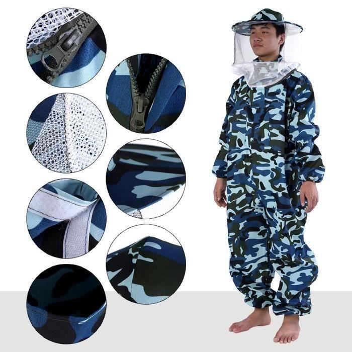 Tenue Costume d'Apiculteur Protection Abeille Combinaison ...