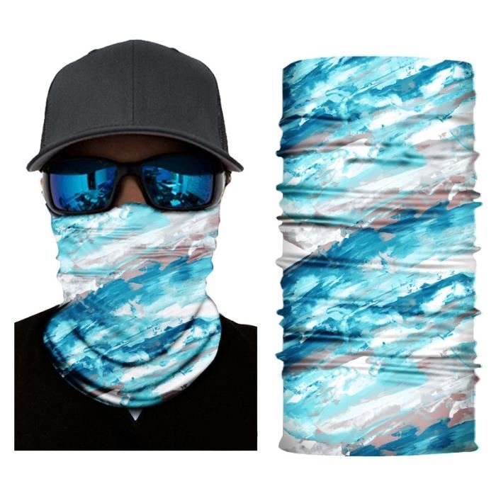Couleur M323 Bandana imprimé en 3D, cache-cou, cagoule de pêche ...