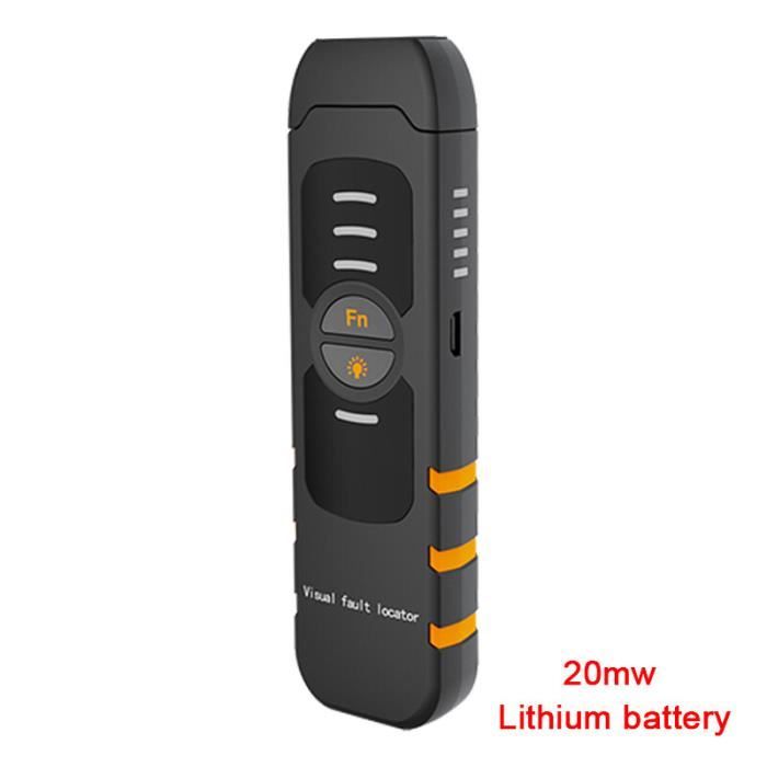 Fibre optique,Stylo de test de Fiber optique FTTH,stylo à lumière rouge ...