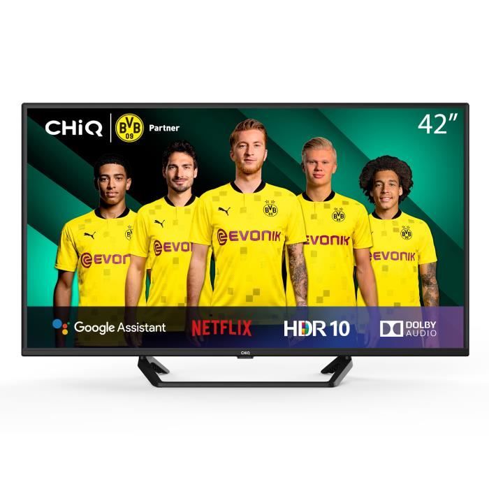 CHiQ TV L42G6F, 42 Pouces(105cm), Android 9.0, Smart TV, FHD, WiFi ...