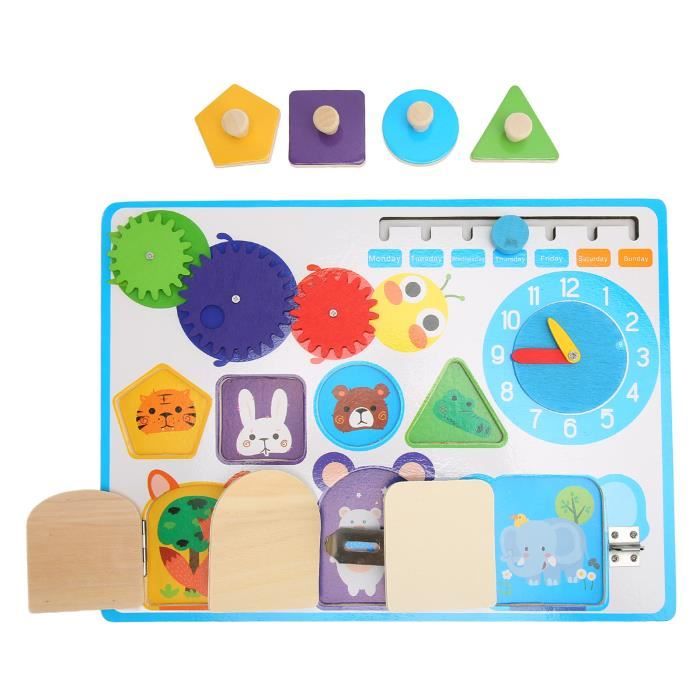 EBTOOLS Activités Fidget Board Seniors Seniors Fidget Board Soulager le ...