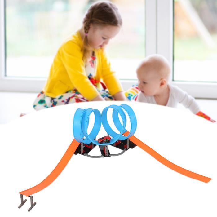 ESTINK Piste de course Piste de Voiture de Course, 68PCS Catapult Race ...