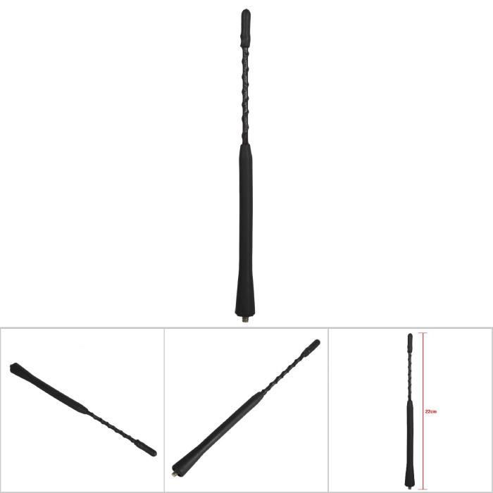 Fafeicy antenne fouet de mât de toit Antenne de propulseur amplifiée FM ...