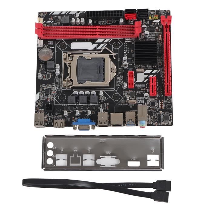 GOTOTOP cartes mères d'ordinateur Carte mère B75 16G 2xDDR3 VGA PCIE ...