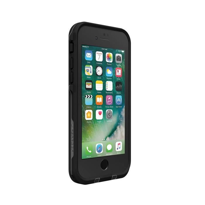LIFEPROOF Coque intégrale Fre - Pour iPhone 7 - Noire - Cdiscount ...