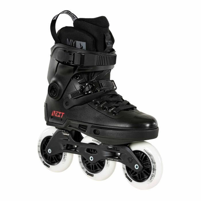 Roller freestyle - POWERSLIDE - NEXT CORE Black 100 - Confort ...