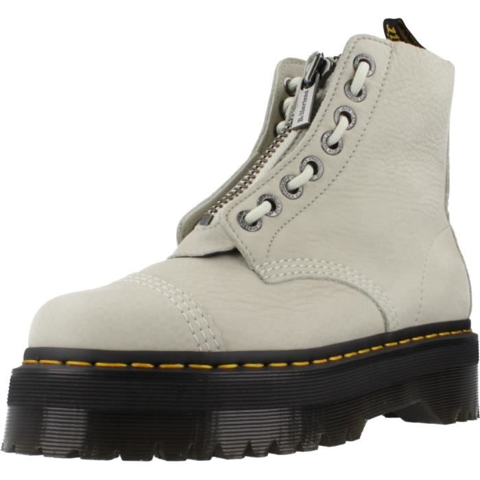 Bottines - DR. MARTENS - SINCLAIR - Vert - Cuir - Haute tige - Lacets ...