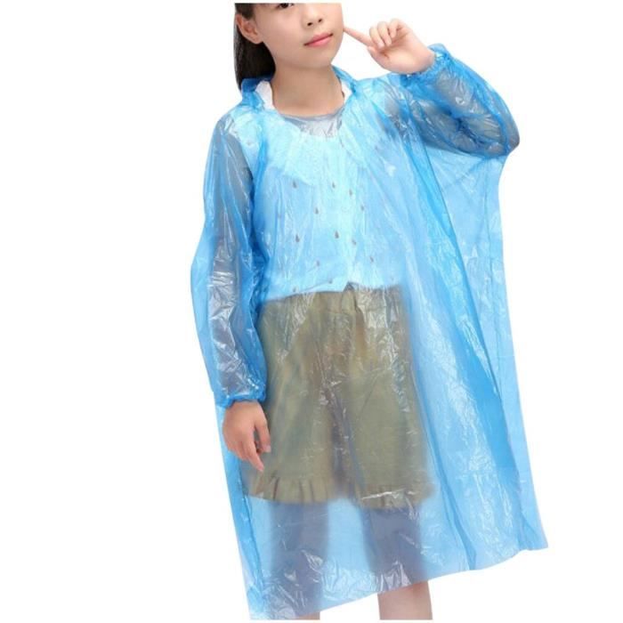 Trench,Manteau de pluie imperméable jetable pour enfants et adultes ...