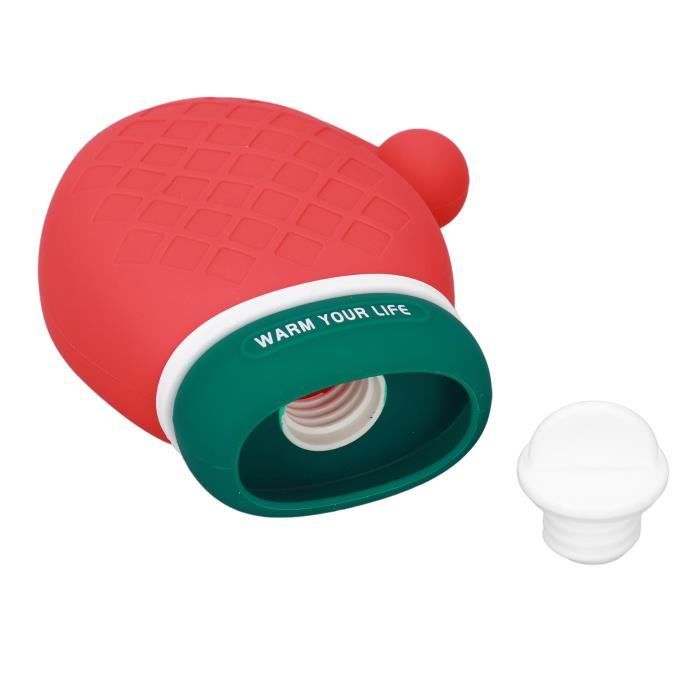 Qiilu Bouillotte Silicone Chaud Froid Micro-Onde Portable Chaud ...