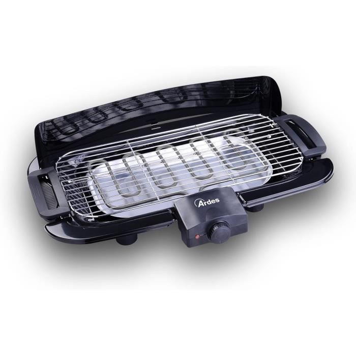 Barbecue Électrique Portable Sans Fumée De 2000 W Grill Électrique Portable Pour Balcon ...
