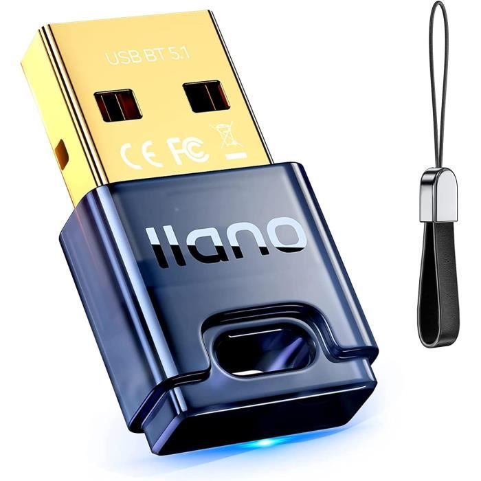 Adaptateur Bluetooth Pc, Dongle Bluetooth Usb 5.1 Edr Bluetooth Stick ...