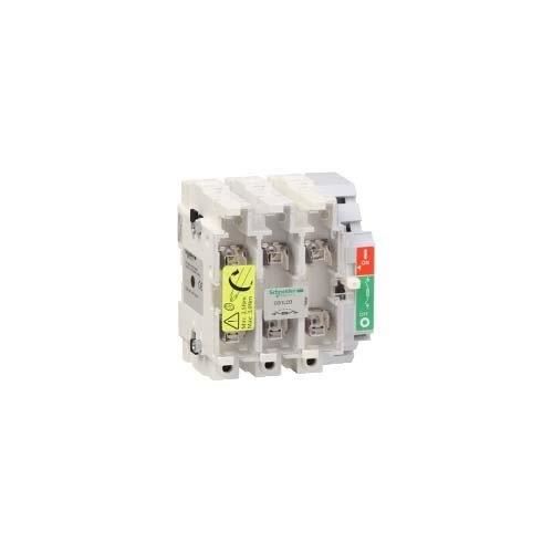 SCHNEIDER ELECTRIC BLOC DE BASE INTERRUPTEUR SECTIONNEUR FUSIBLE GS1 3 ...