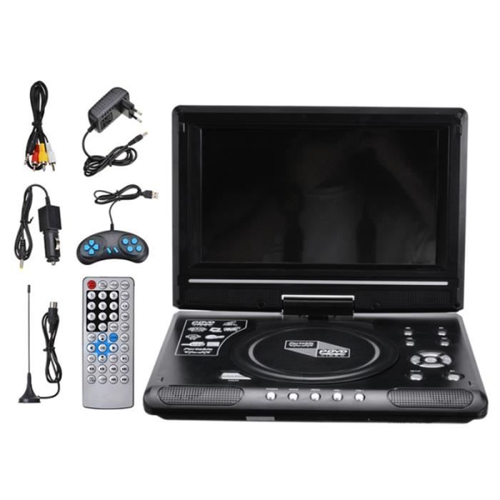 9.8 Pouces Portable Maison Voiture Lecteur Dvd Vcd Cd Jeu Lecteur Tv ...