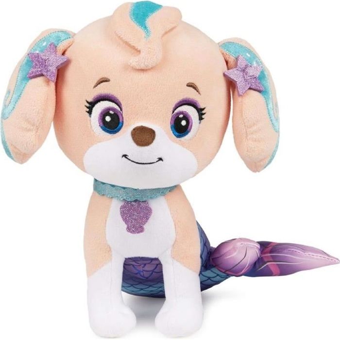 Paw Patrol Coral mascotte en peluche Aqua Pups Mermaid Dog 18 cm Spin ...