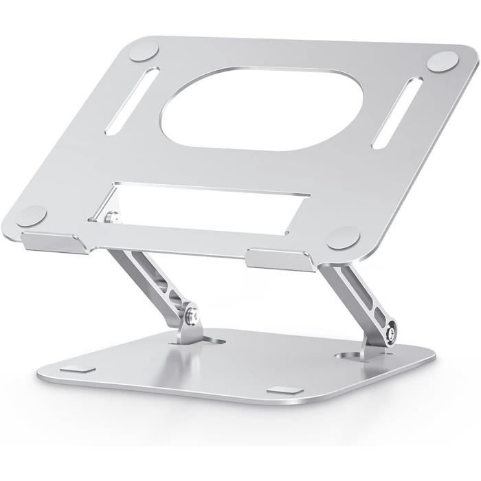 Support pour Ordinateur Portable, Aluminium Support Ordinateur Réglable ...
